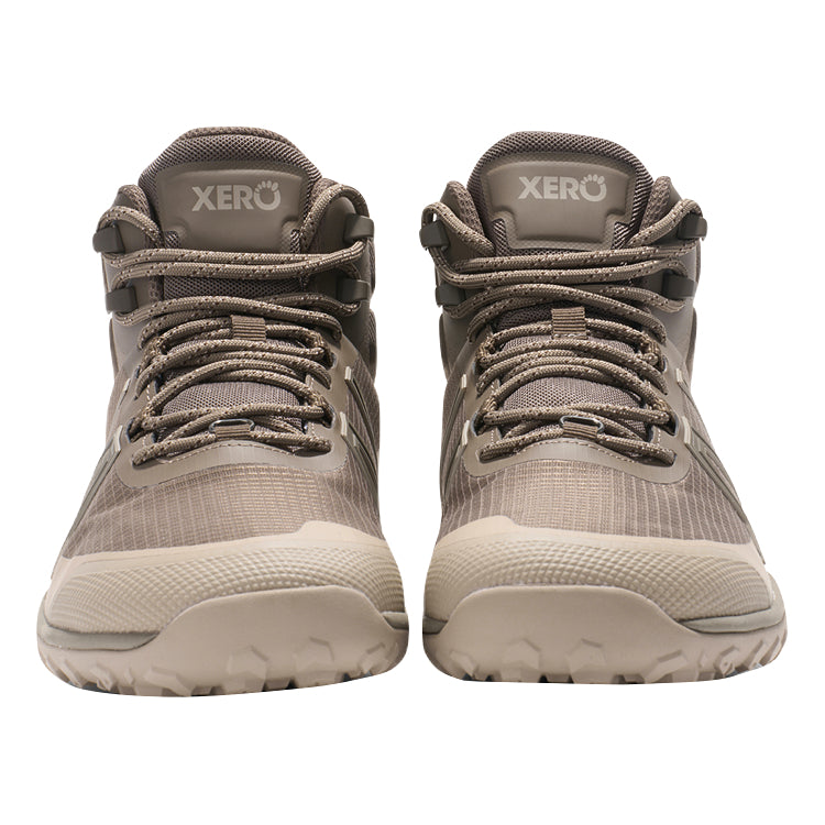 Xero Scrambler Trail Mid WP Morel/Pure Cashmere | Natural Footgear